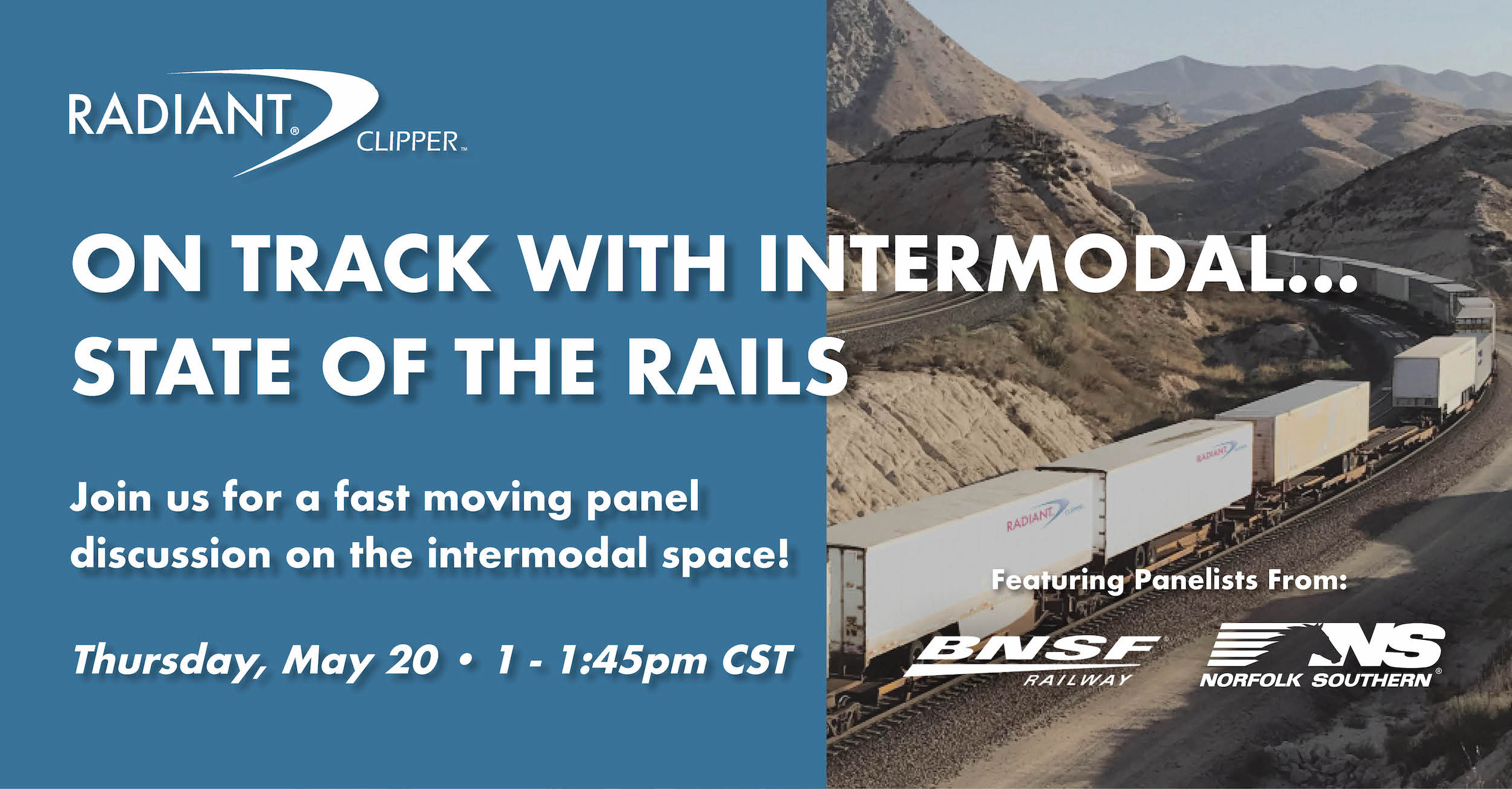 State of Intermodal with Radiant Clipper 0521